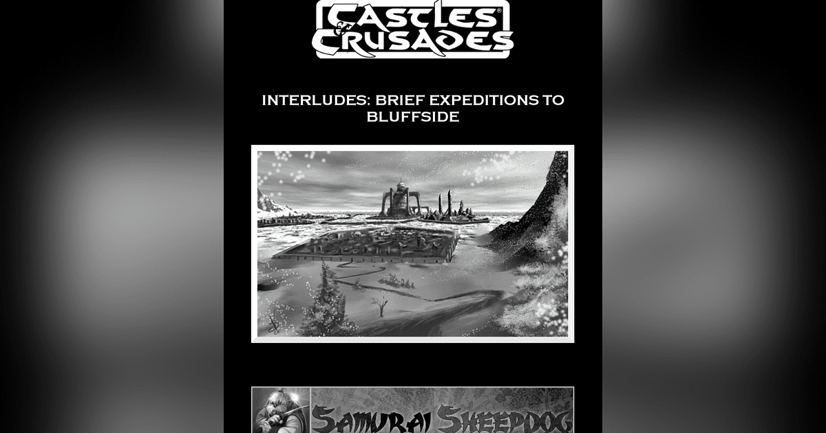 Interludes: Brief Expeditions to Bluffside (C&C) | RPG Item | RPGGeek