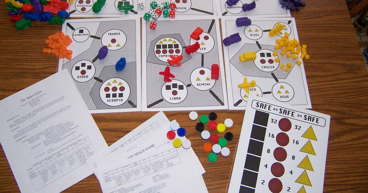 The Space Game | Board Game | BoardGameGeek