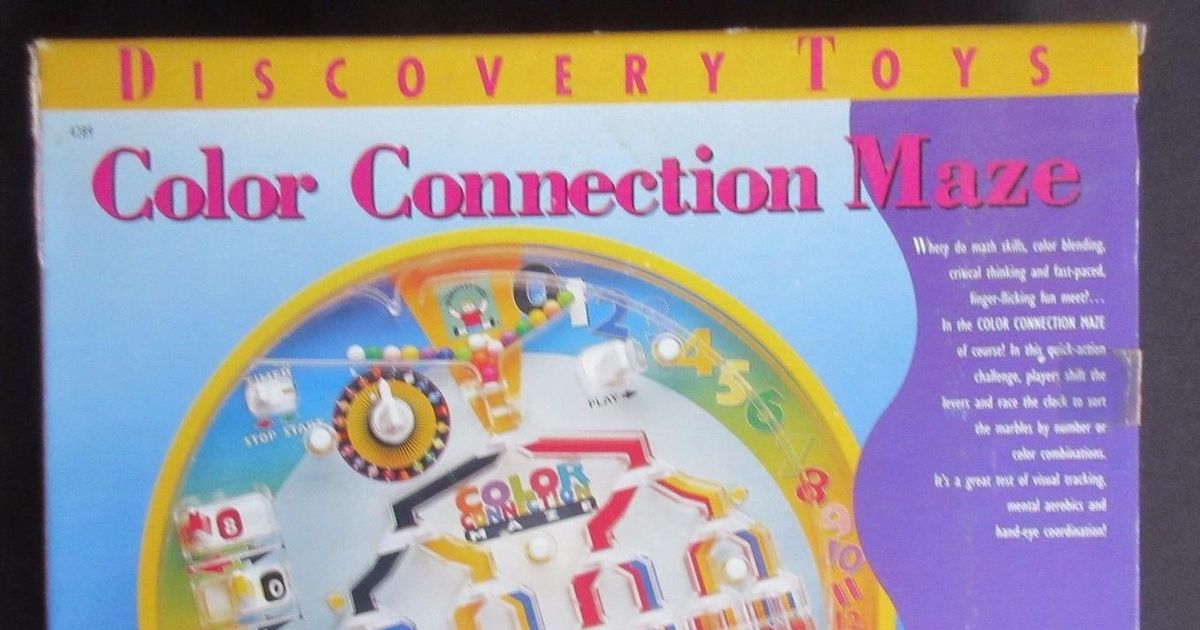 Color Connection Maze | Board Game | BoardGameGeek