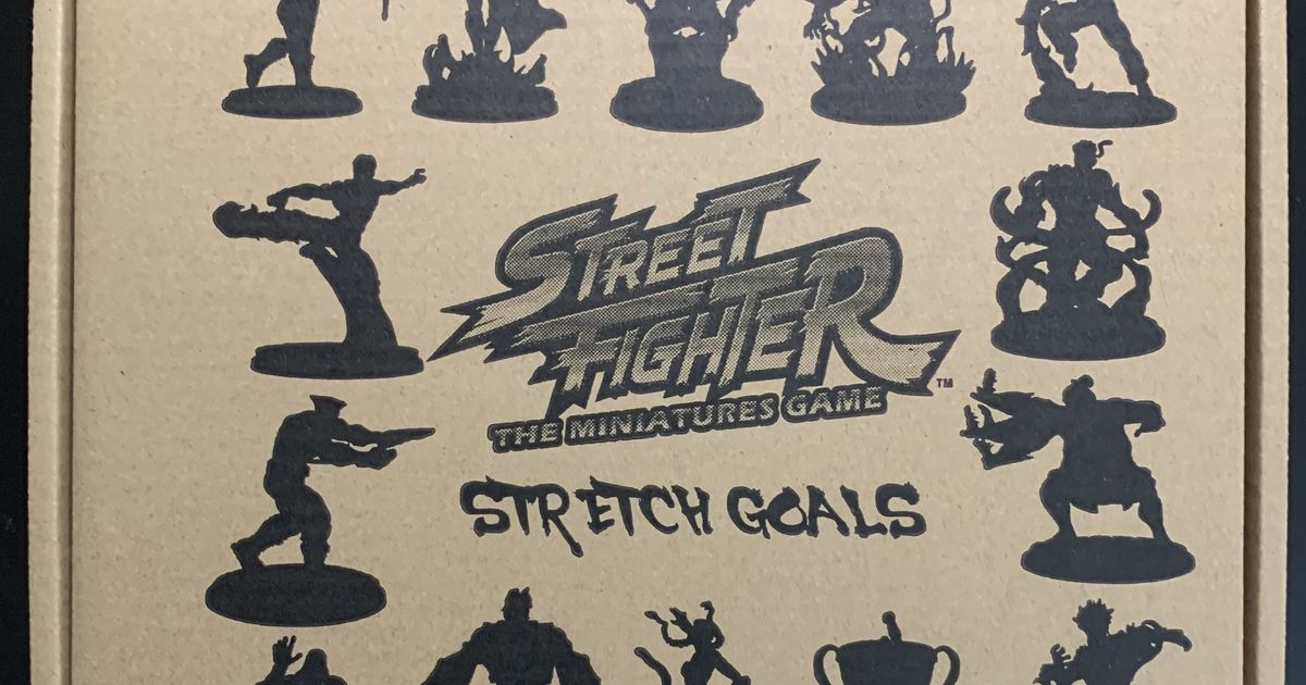Street Fighter: The Miniatures Game – Stretch Goals Box | Board Game ...