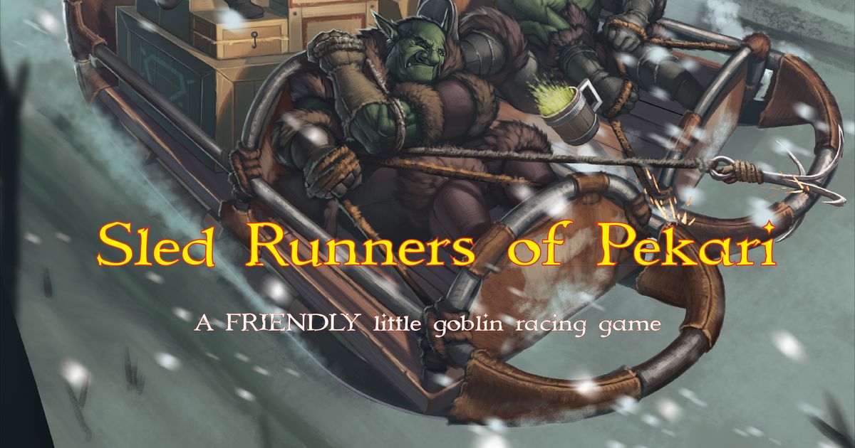 Sled Runners of Pekari | Board Game | BoardGameGeek