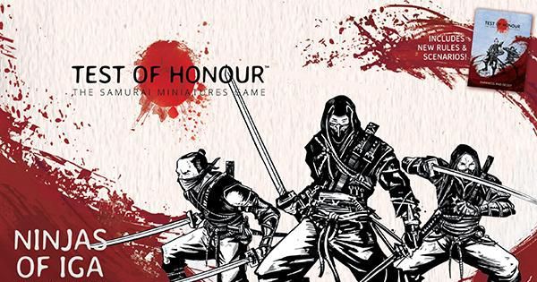 Test of Honour: The Samurai Miniatures Game – Ninjas of Iga | Board ...