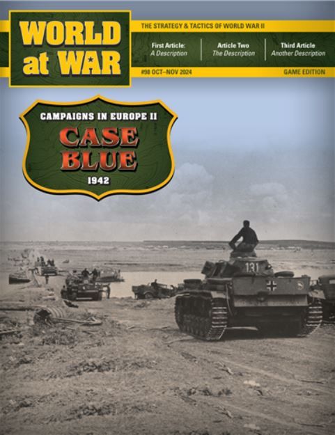 TERRAIN EFFECTS CHART CASE BLUE | Case Blue 1942 (Campaigns in Europe ...
