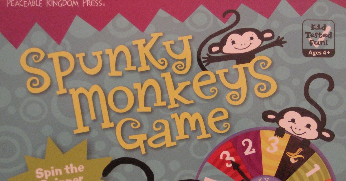 Spunky Monkeys Game | Board Game | BoardGameGeek