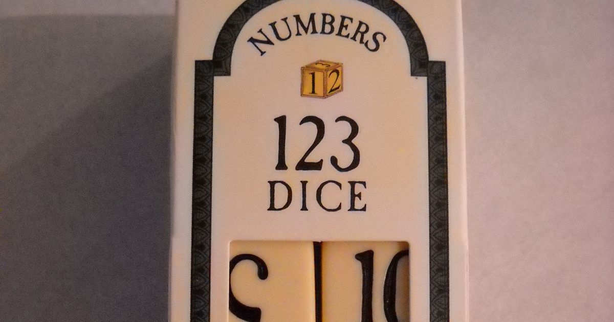 123 Dice | Board Game | BoardGameGeek