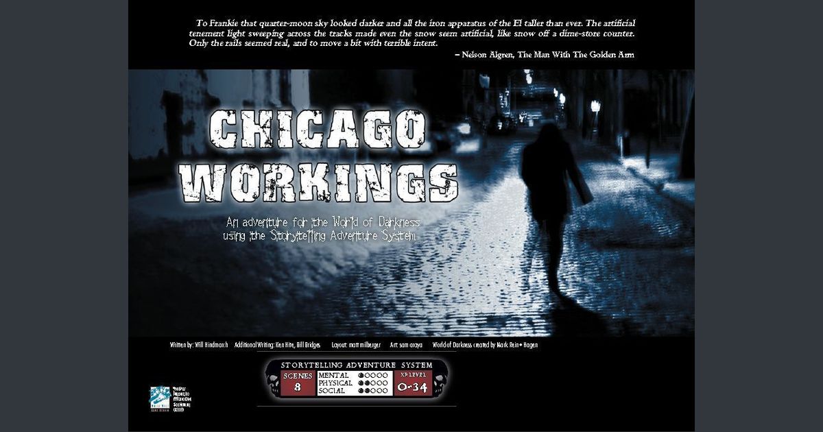 Chicago Workings | RPG Item | RPGGeek
