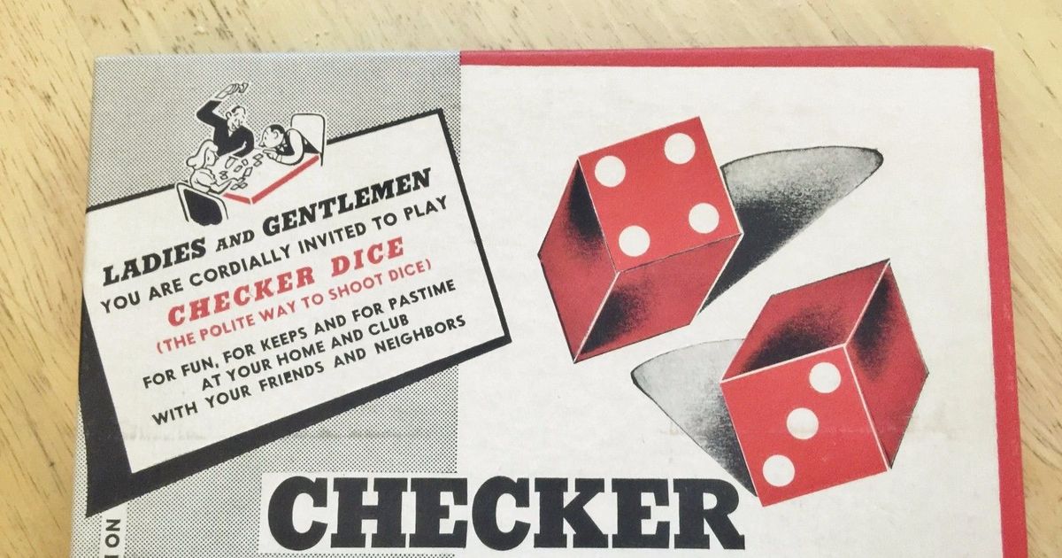 Checker Dice | Board Game | BoardGameGeek