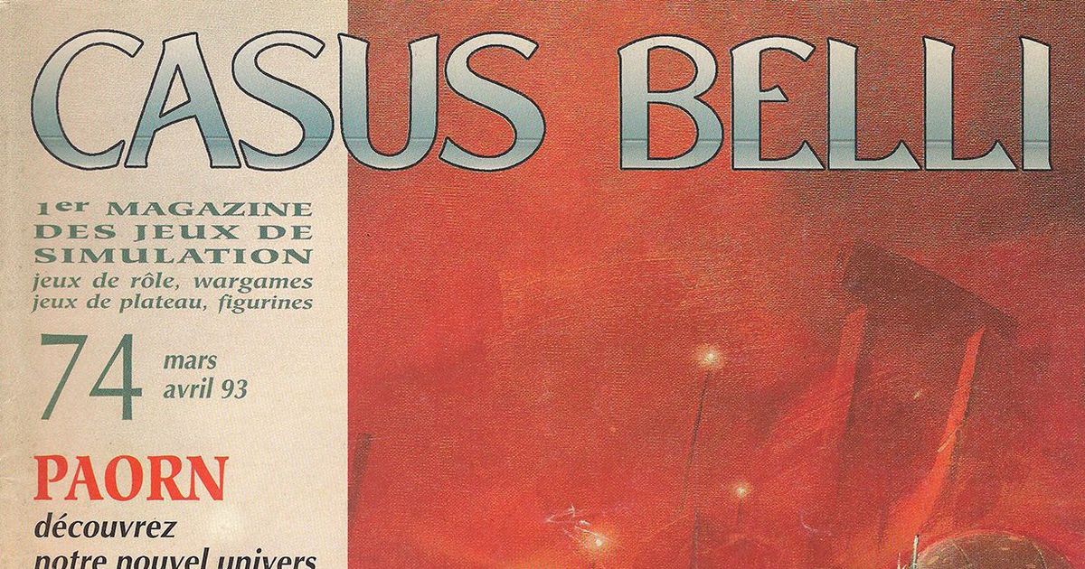 Casus Belli (Issue 74 - Mar 1993) | Issue | RPGGeek