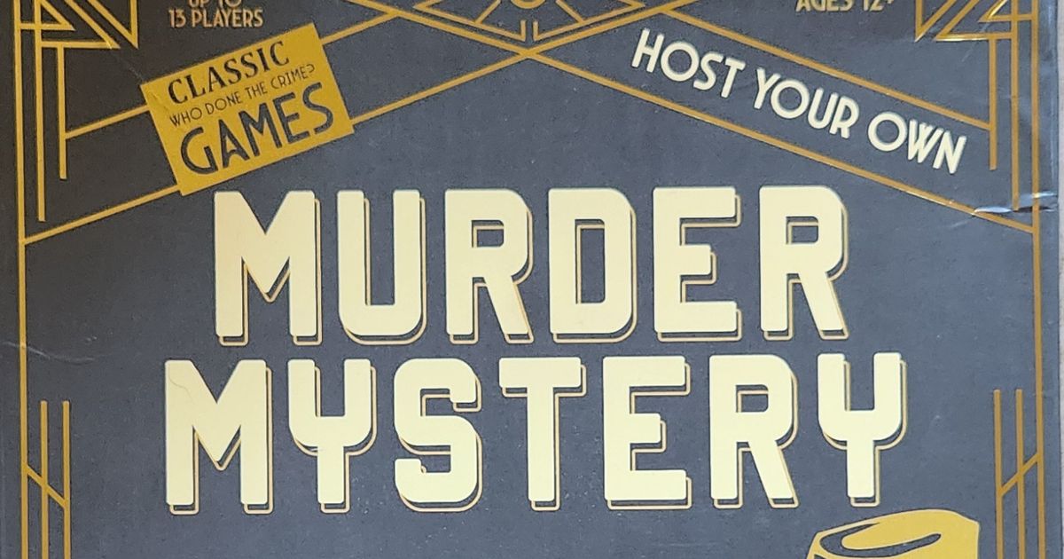 Host Your Own Murder Mystery: Murder and the Mob | Board Game ...
