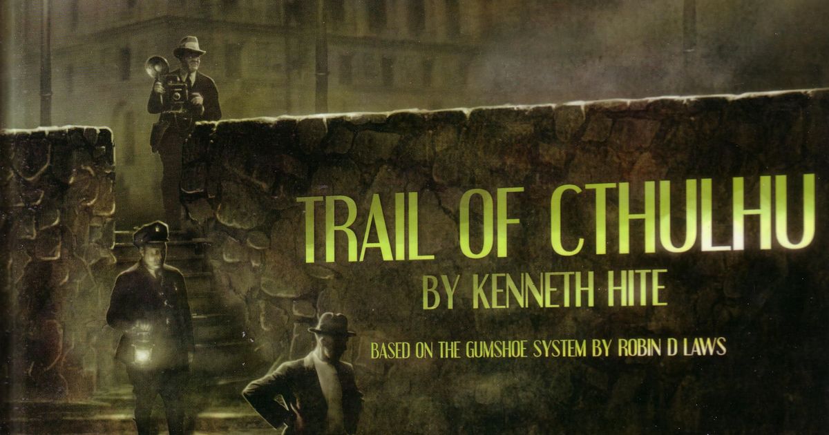 Trail of Cthulhu | RPG Item | RPGGeek