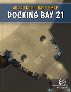 sci fi docking bay