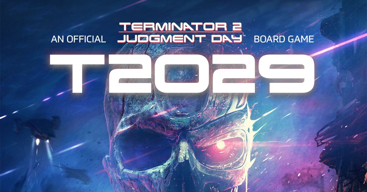T2029: The Official Terminator 2 Board Game | Board Game | BoardGameGeek