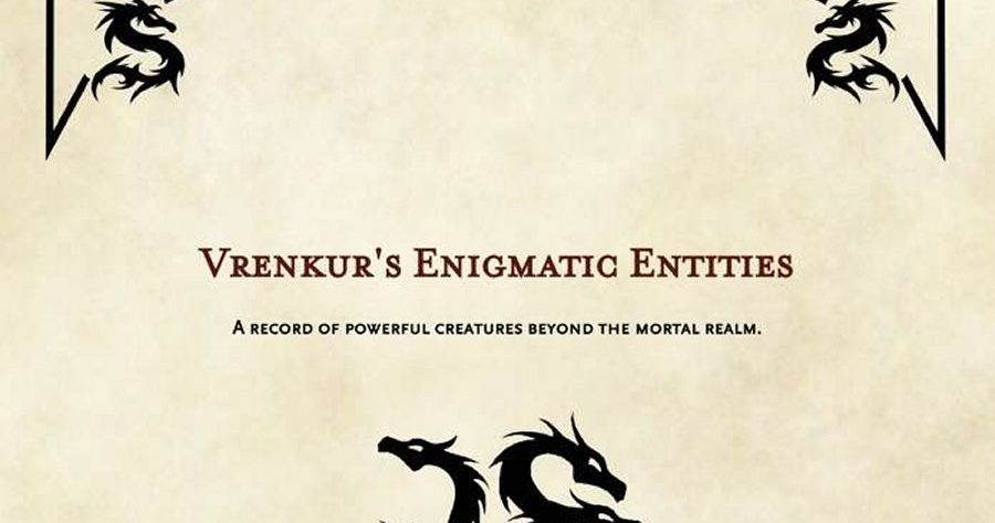 Vrenkur's Enigmatic Entities | RPG Item | RPGGeek