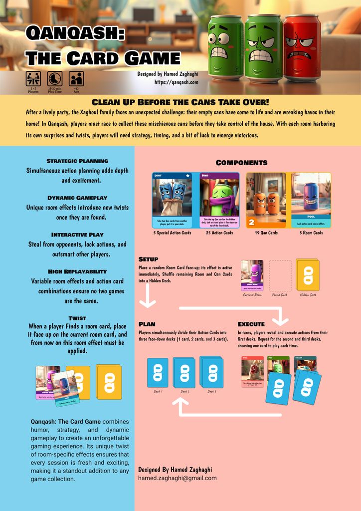 2024 54-Card Game Design Contest Entries