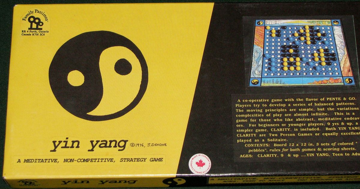 Yin Yang | Board Game | BoardGameGeek