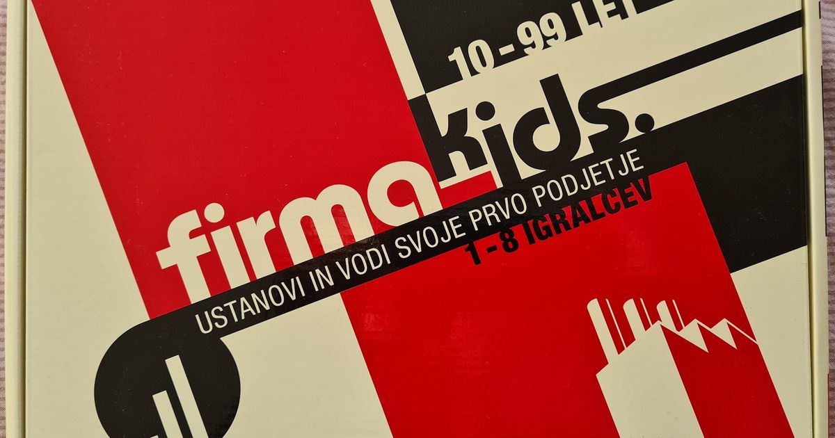 Firma Kids | Board Game | BoardGameGeek