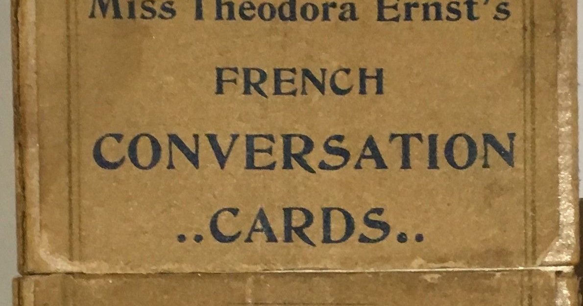 French Conversation Cards | Board Game | BoardGameGeek