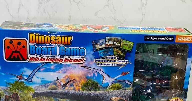 恐竜ボードゲーム ボルケーノ大噴火 (Dinosaur Boardgame: Great Volcano Eruption) | Board ...