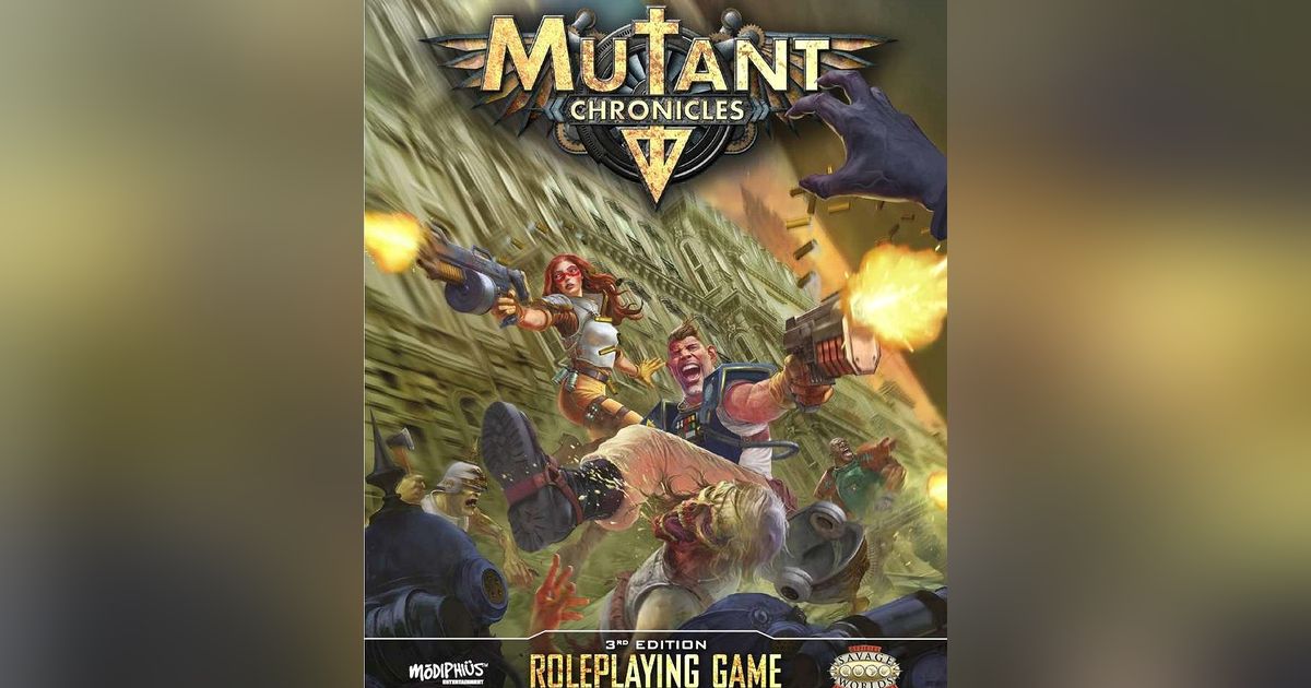 Mutant Chronicles 3rd Edition Core Book Savage Worlds Edition | RPG ...