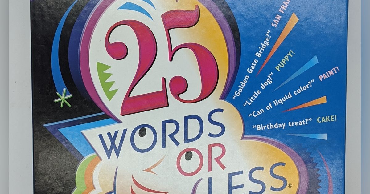 25 Words or Less: People, Places and Things Edition | Board Game ...