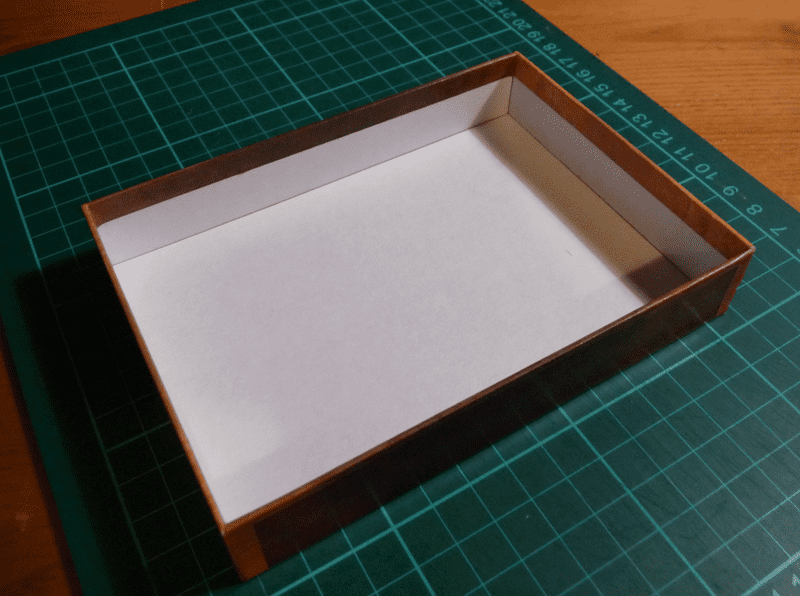 Making a telescoping box the easy way (templates for two-deck card box)