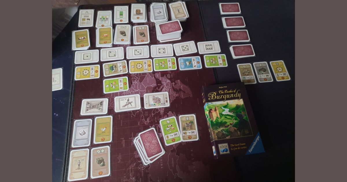The Castles of Burgundy: The Card Game - October 2023 - Solo Play ...