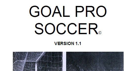 Goal Pro Soccer | Board Game | BoardGameGeek