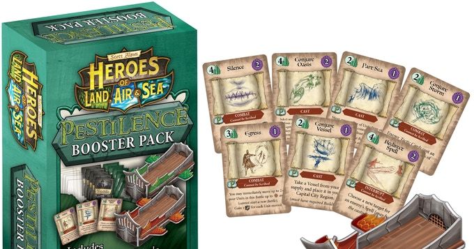 Heroes of Land, Air & Sea: Pestilence Booster Pack | Board Game ...