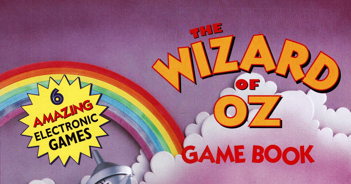 The Wizard of Oz Game Book | Board Game | BoardGameGeek