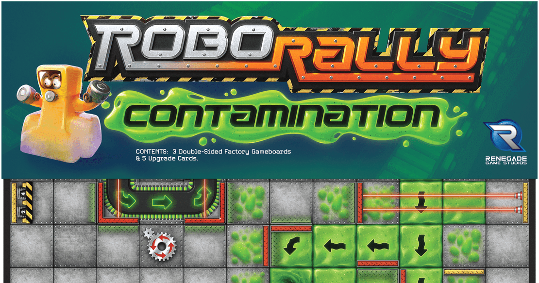 Robo Rally: Contamination | Board Game | BoardGameGeek