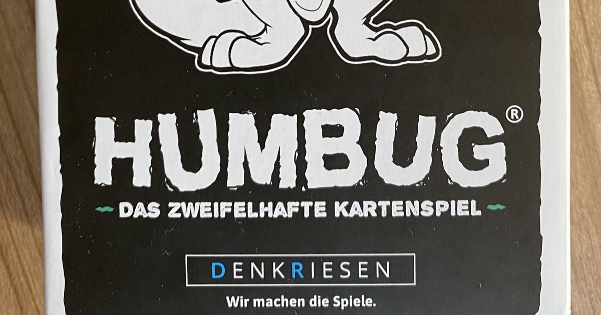 Humbug: das zweifelhafte Kartenspiel – Original Edition 2 | Board Game ...