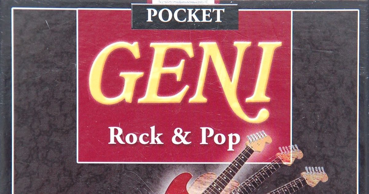 Pocket Geni Rock & Pop | Board Game | BoardGameGeek