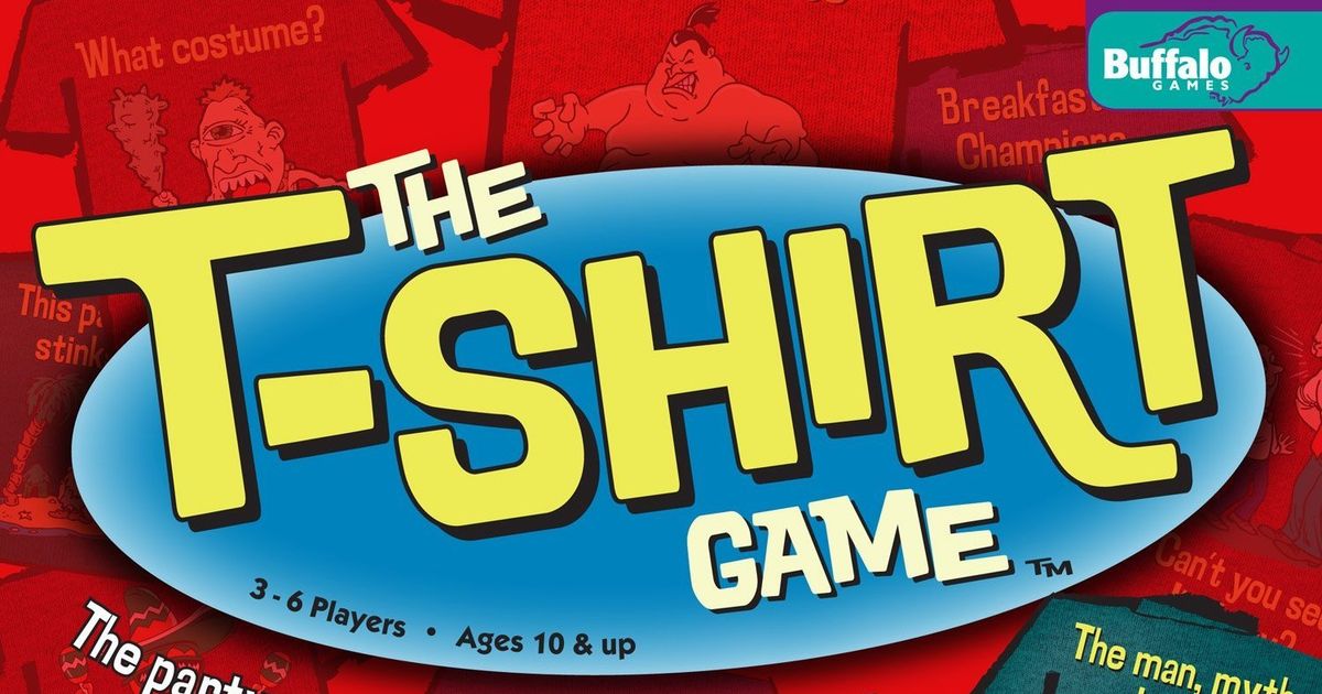 The T-Shirt Game | Board Game | BoardGameGeek