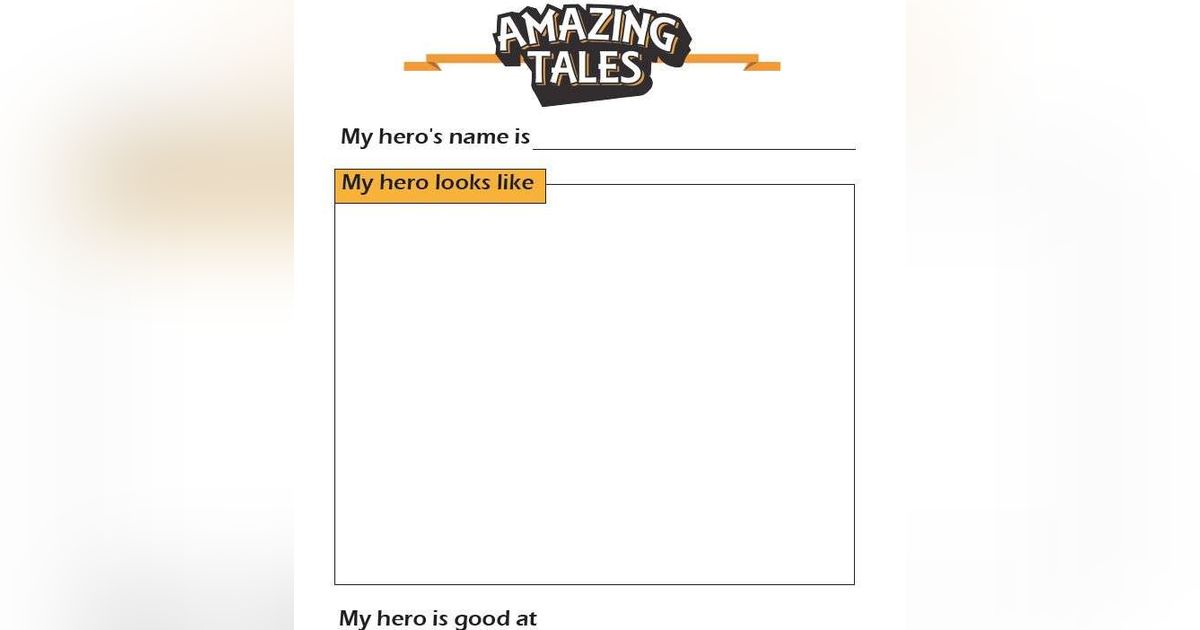 Amazing Tales Character Sheets | RPG Item | RPGGeek