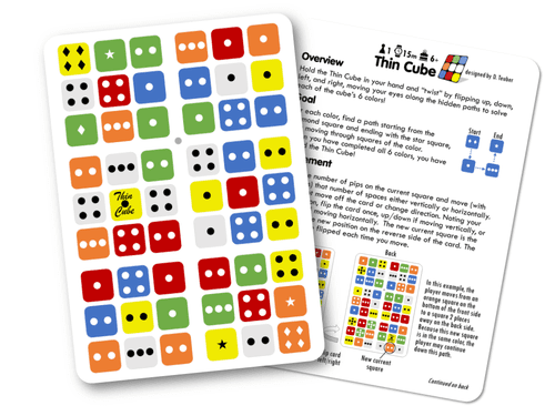 [WIP] Thin Cube - 2021 1-Card Print and Play Design Contest (Winner ...