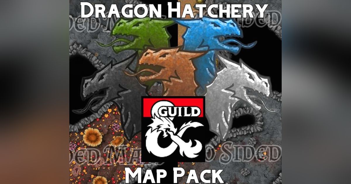 TOD Map Pack Ch 3: Dragon Hatchery Part 1 | RPG Item | RPGGeek