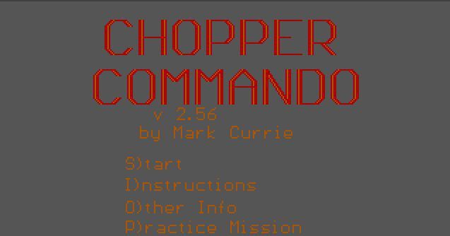Chopper Commando | Video Game | VideoGameGeek