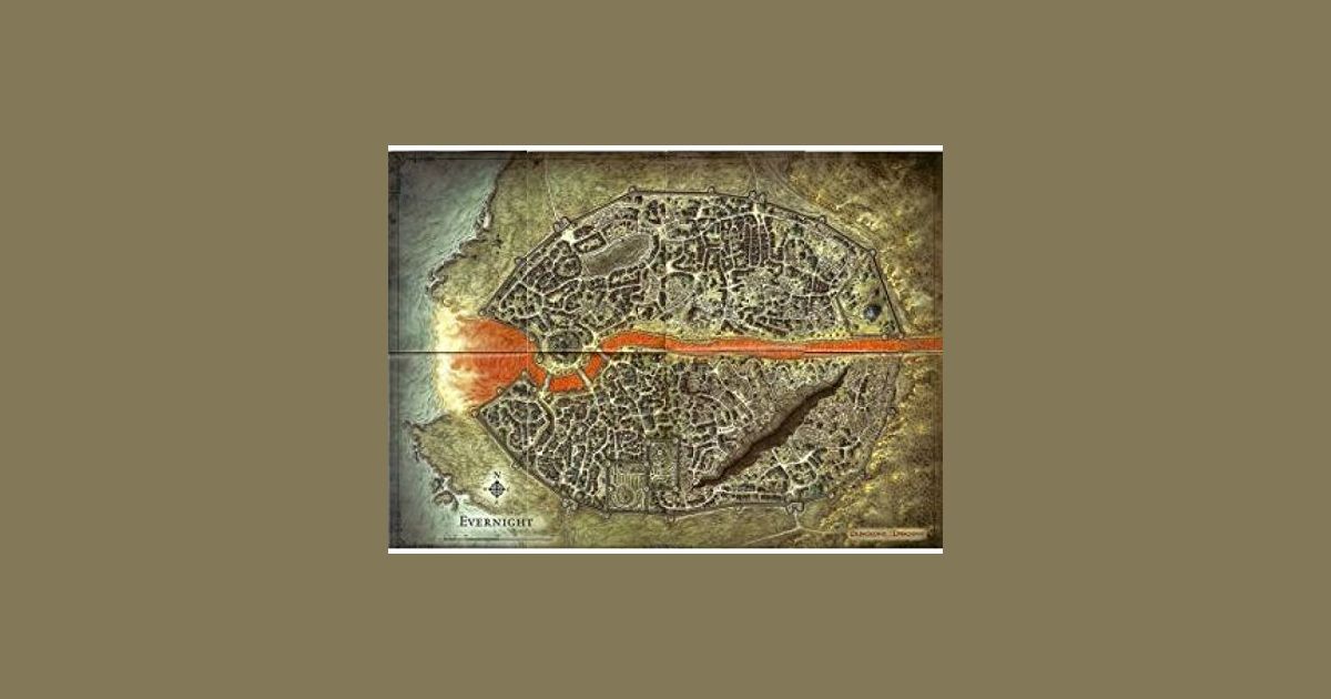 Evernight Campaign Map | RPG Item | RPGGeek