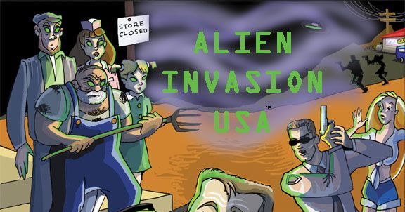 Alien Invasion USA | Board Game | BoardGameGeek