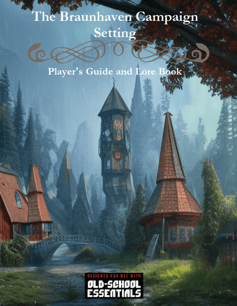 The Braunhaven Campaign Setting | RPG Item | BoardGameGeek