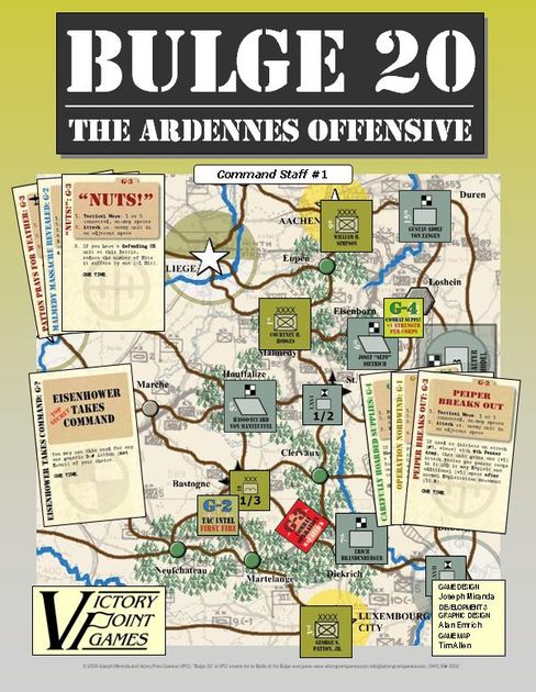 Plotting Situation Maps | Bulge 20: The Ardennes Offensive