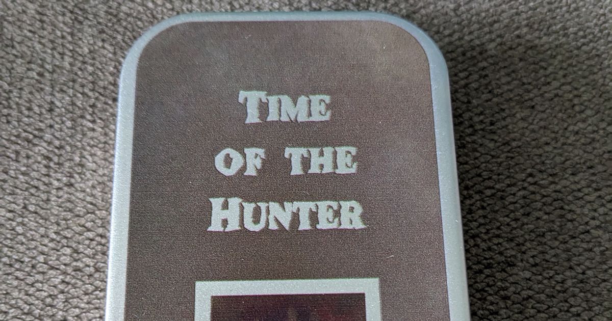 Time of the Hunter | Board Game | BoardGameGeek