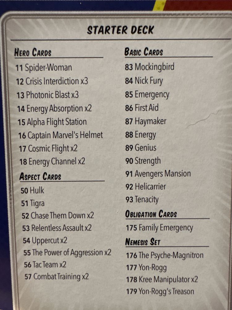 Confused by Captain Marvel’s Deck List | Marvel Champions: The Card Game