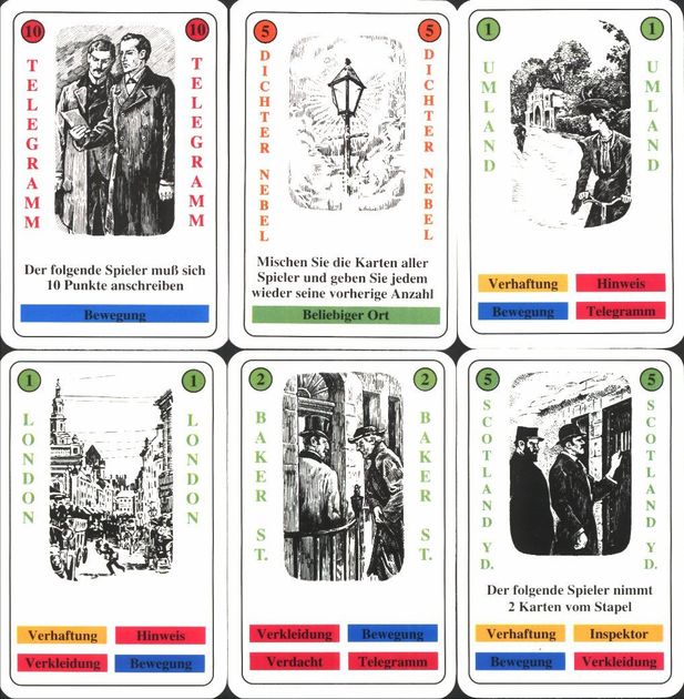 Sherlock Holmes: The Card Game | Image | BoardGameGeek