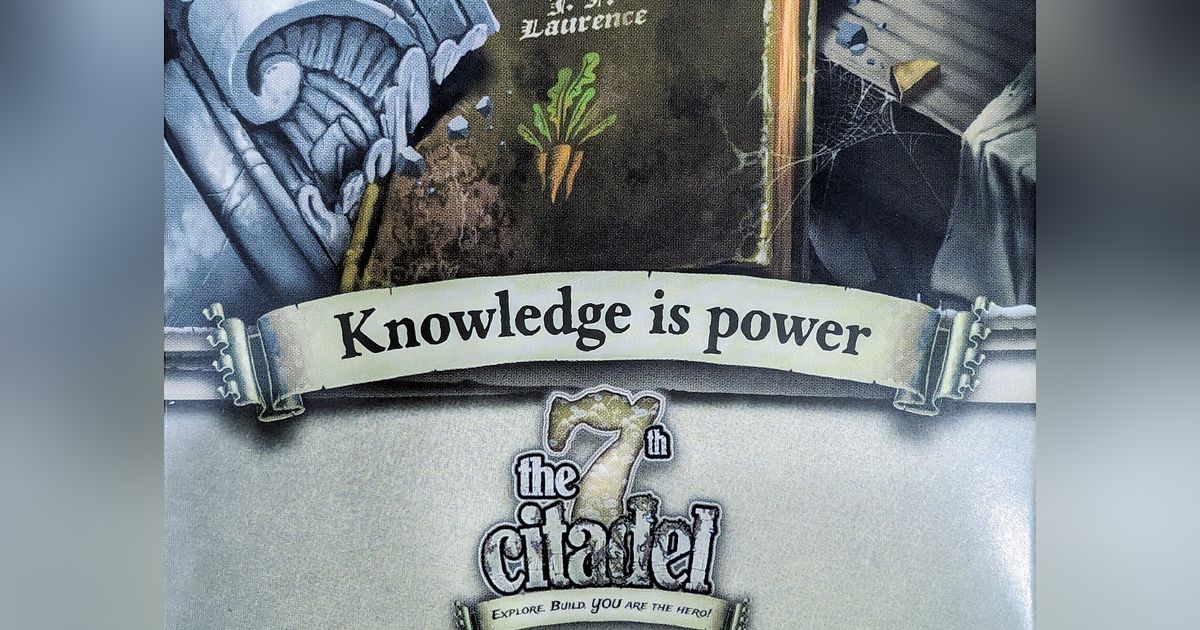 The 7th Citadel: Knowledge is Power | Board Game | BoardGameGeek