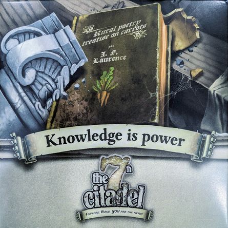 Mine got 2 copies | The 7th Citadel: Knowledge is Power