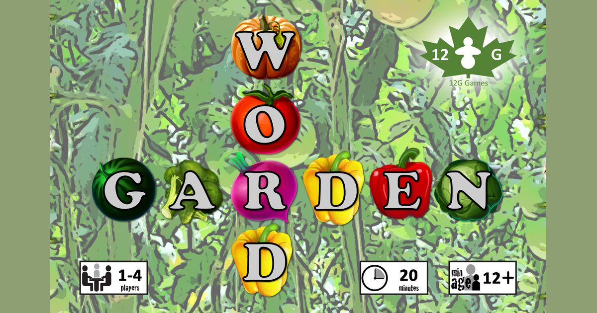 Word Garden Crowd Sale at The Game Crafter | Word Garden