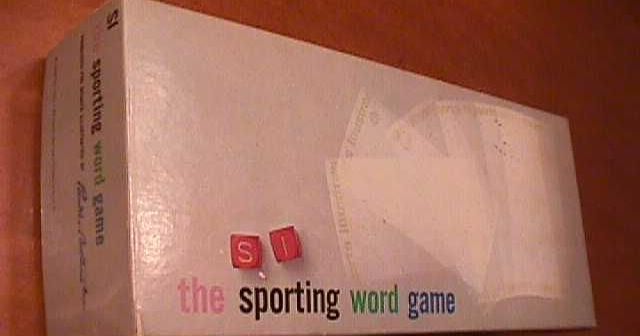 SI, the Sporting Word Game | Board Game | BoardGameGeek