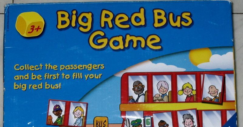 Big Red Bus Game | Board Game | BoardGameGeek