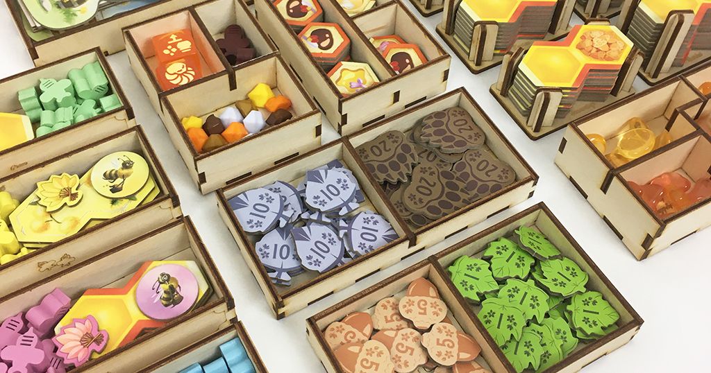 Honey Buzz: The GiftForge Insert | Board Game Accessory | BoardGameGeek